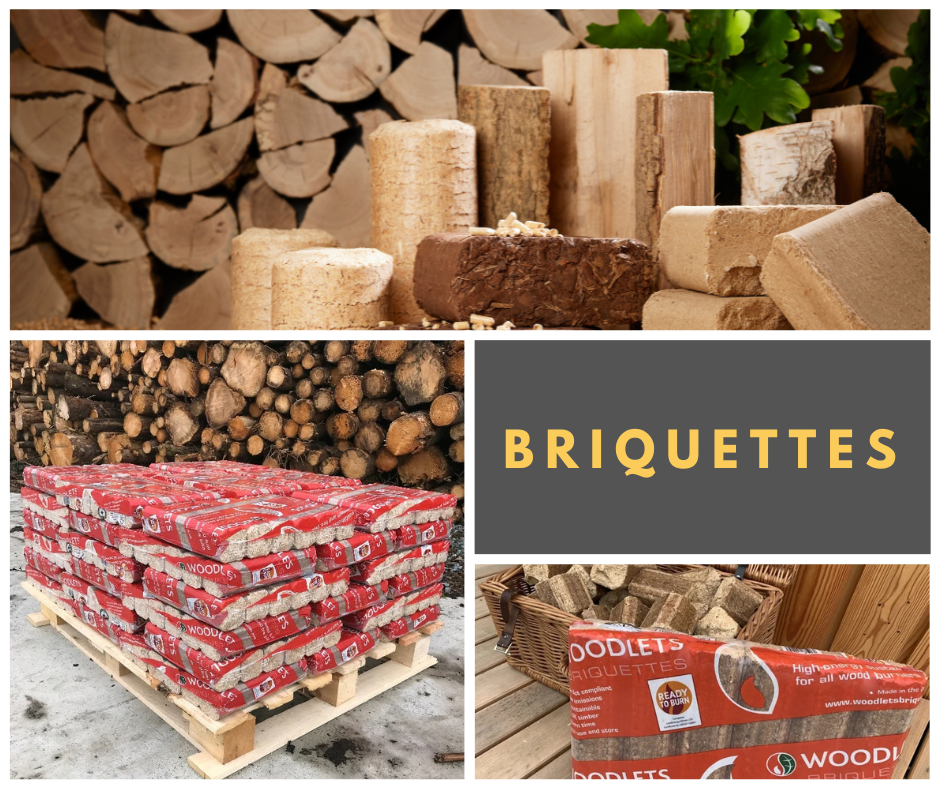 Briquettes and Biomass Wood Pellets – Linlithgow Logs